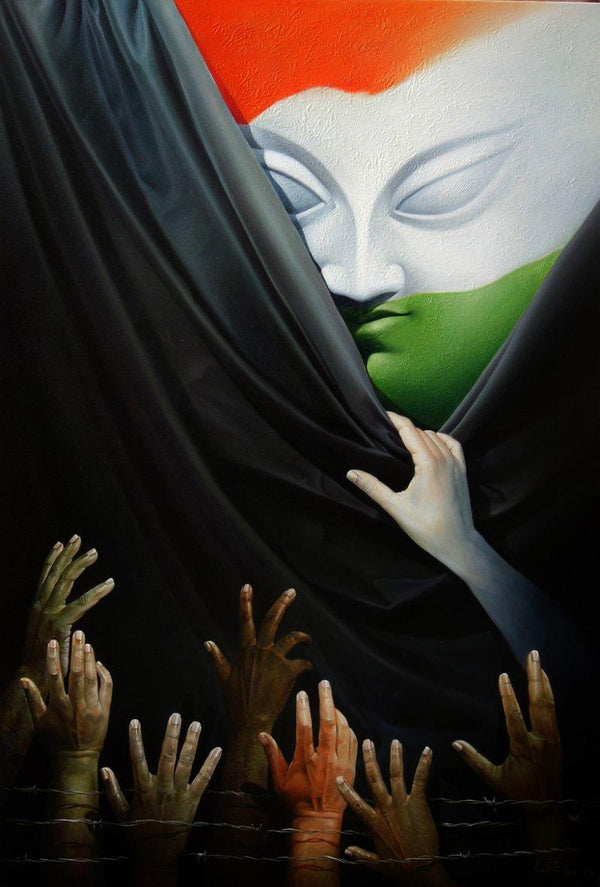 Independence Day Paintings & Artworks | Buy 15th August Canvas Art ...