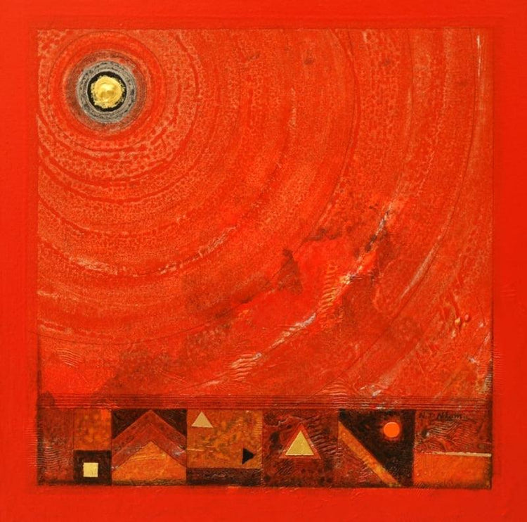 Red Abstract Paintings & Art | Buy Red Abstract Canvas Wall Art ...