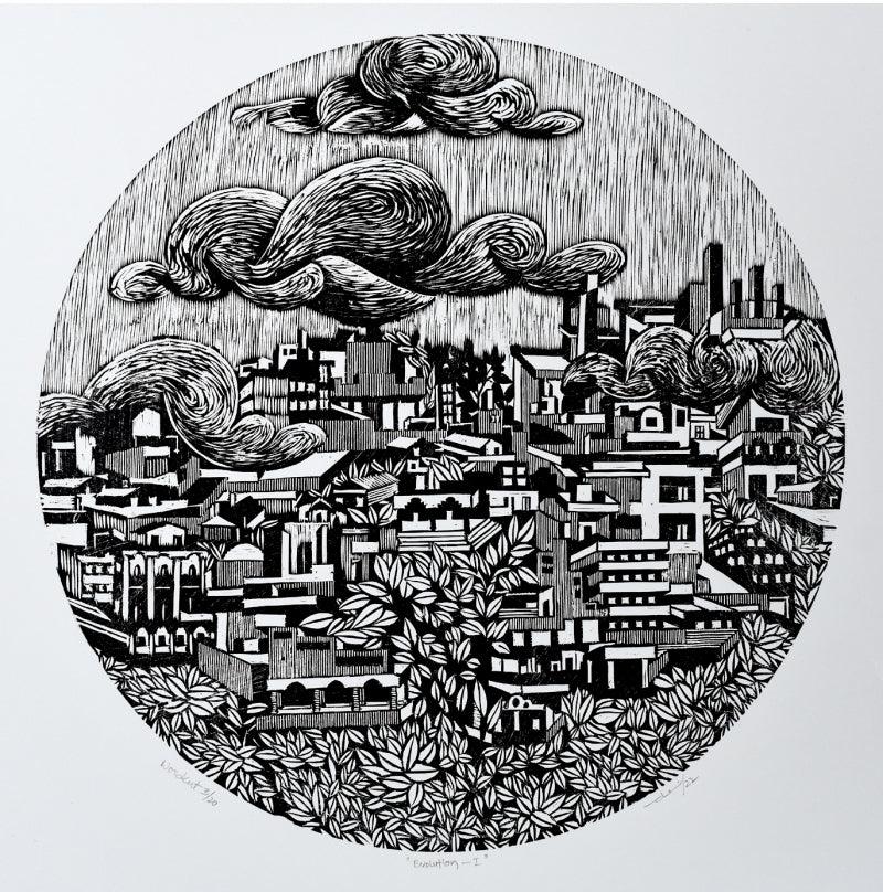 Printmaking Art & Screen Printing | Buy Portrait Printmaking on Canvas ...