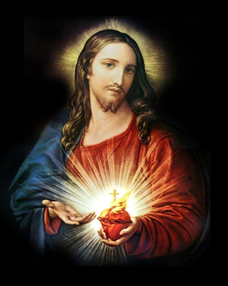 Sacred Heart Of Jesus Paintings & Art | Buy Modern Sacred Heart Wall ...