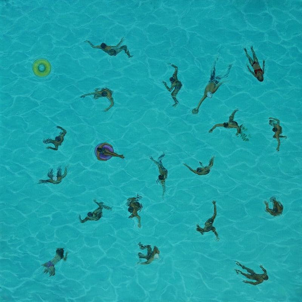 Swimming Pool Paintings & Artworks | Buy Pool Canvas Wall Art – ArtZolo.com