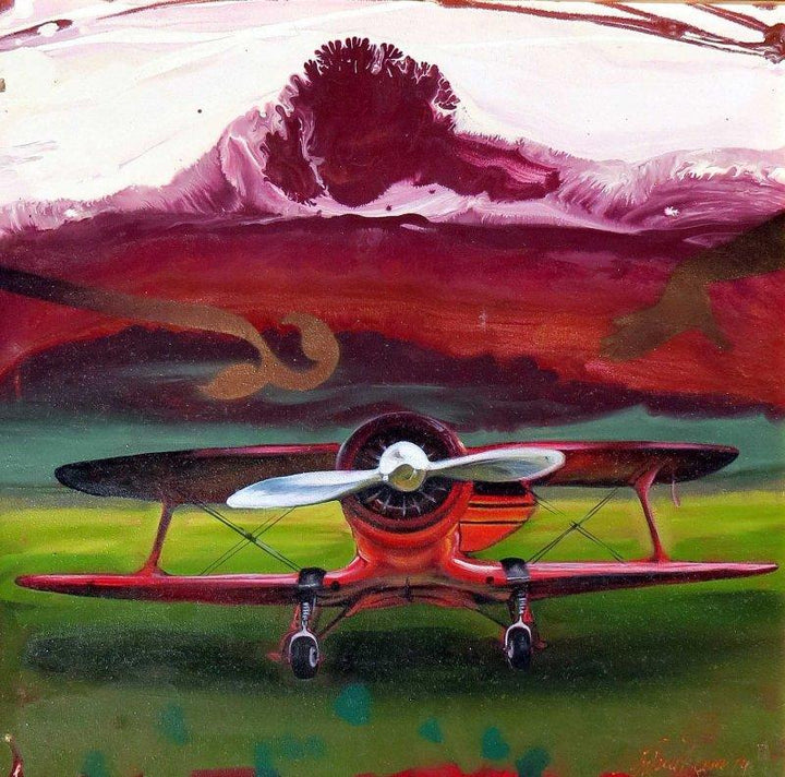 Airplane Paintings & Artworks | Buy Aeroplane Wall Art on Canvas Online ...