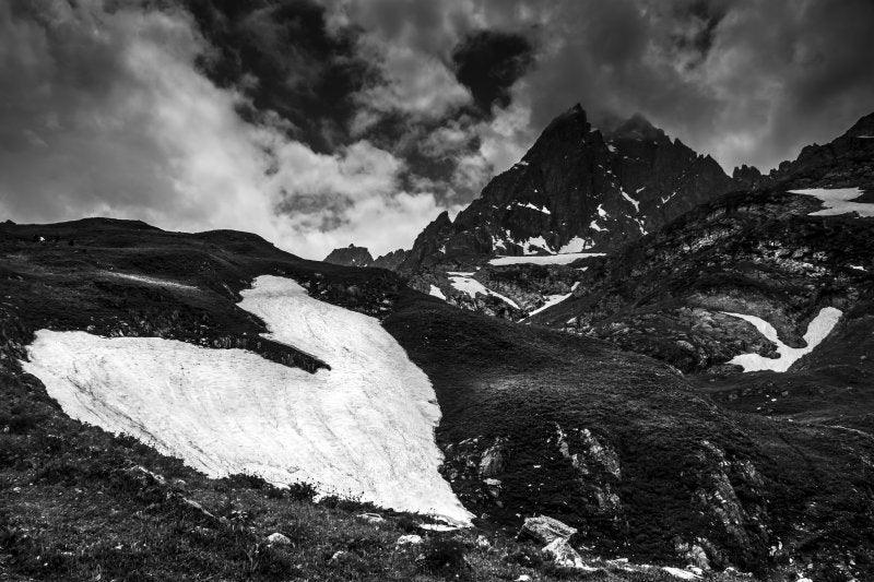 "Landscape 20": Grey Photography (17x11) by Satyaki Biswas – ArtZolo.com