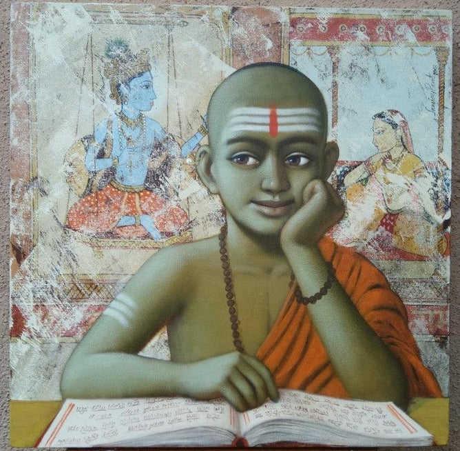 Sai Baba Paintings | Buy Modern Sai Baba Wall Art on Canvas Online ...