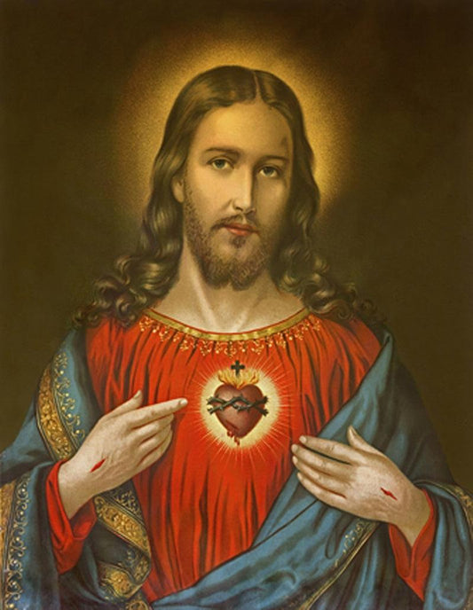 Sacred Heart Of Jesus Paintings & Art | Buy Modern Sacred Heart Wall ...