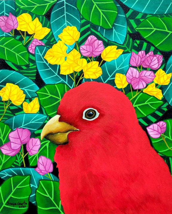 Sanguinity Painting by Sreya Gupta | ArtZolo.com