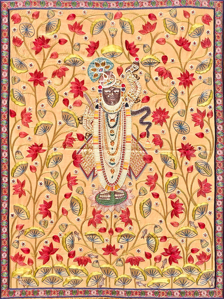 Shrinathji Pichwai Paintings | Buy Shrinathji Wall Art on Canvas Online ...
