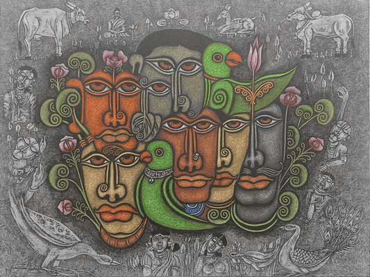 M Raja | Buy M Raja Artworks Online – ArtZolo.com